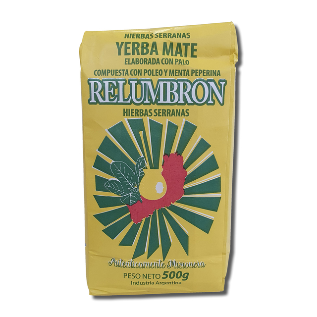 Yerba Mate Agroecologica Compuesta Relumbron (poleo, menta peperina ...